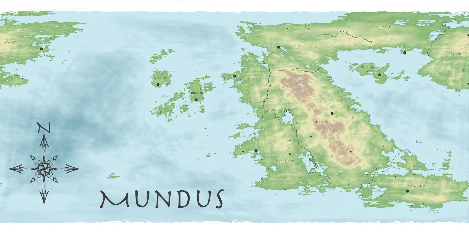 Mundus: Mundus' Geography