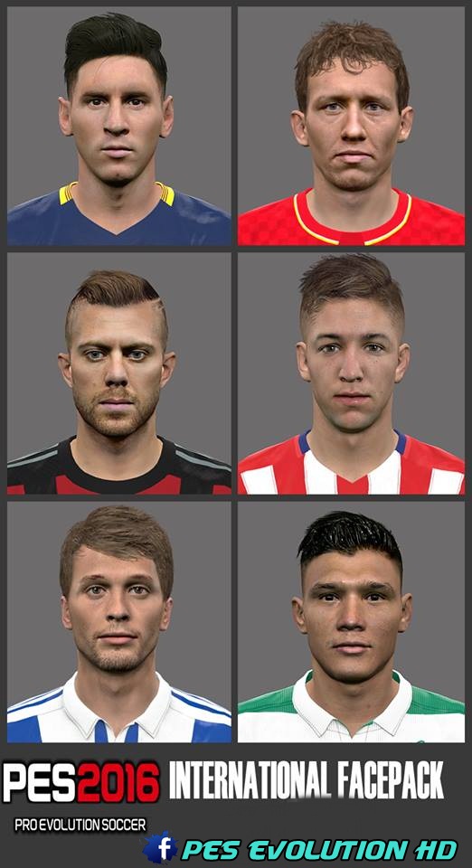 Faces - PES 2016 - Pes Evolution HD