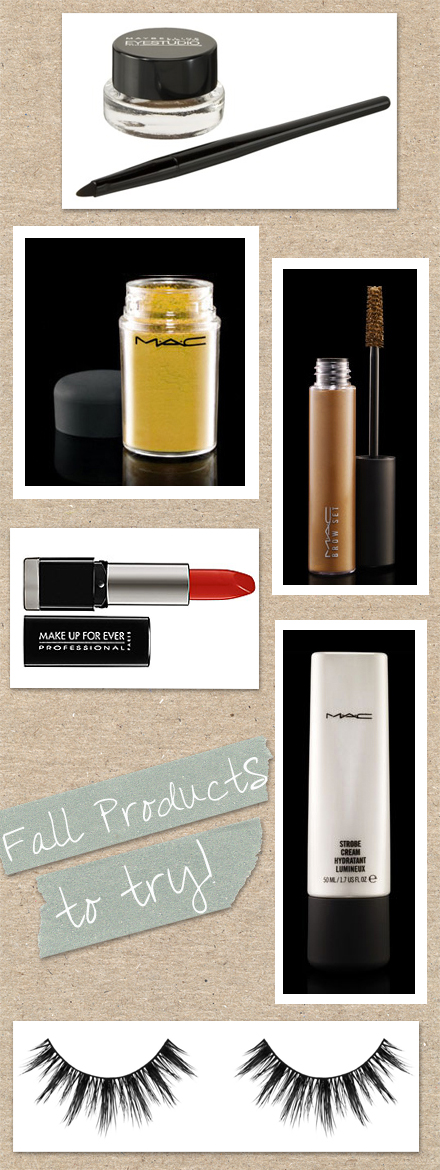 Down and Out Chic: Down and Out Beauty: Fall makeup trends