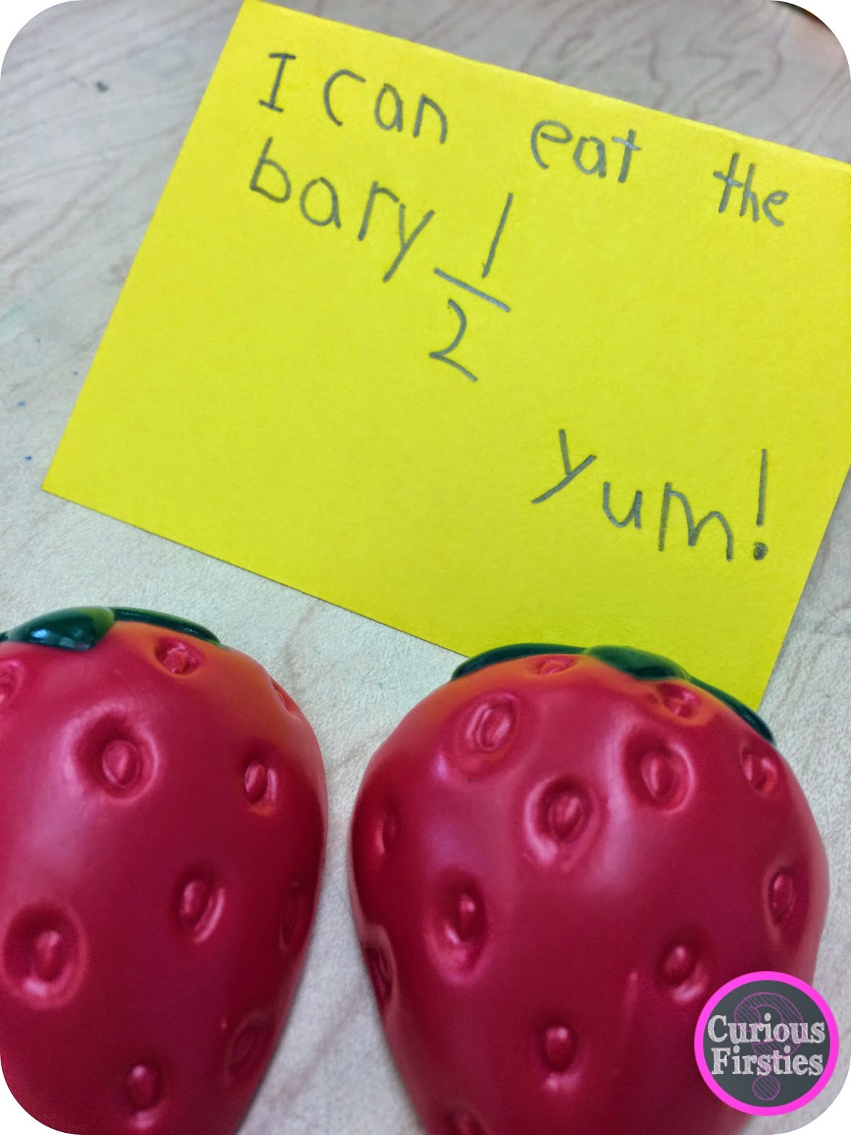 Curious Firsties: Real World Connections: Fraction Style Part 2