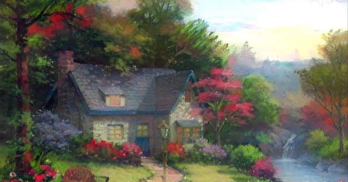 Beautiful landscape painting 127