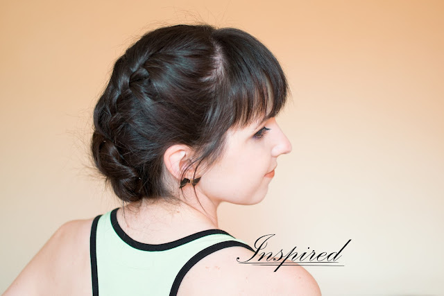 Tutorial - French Braid Updo - J.M.