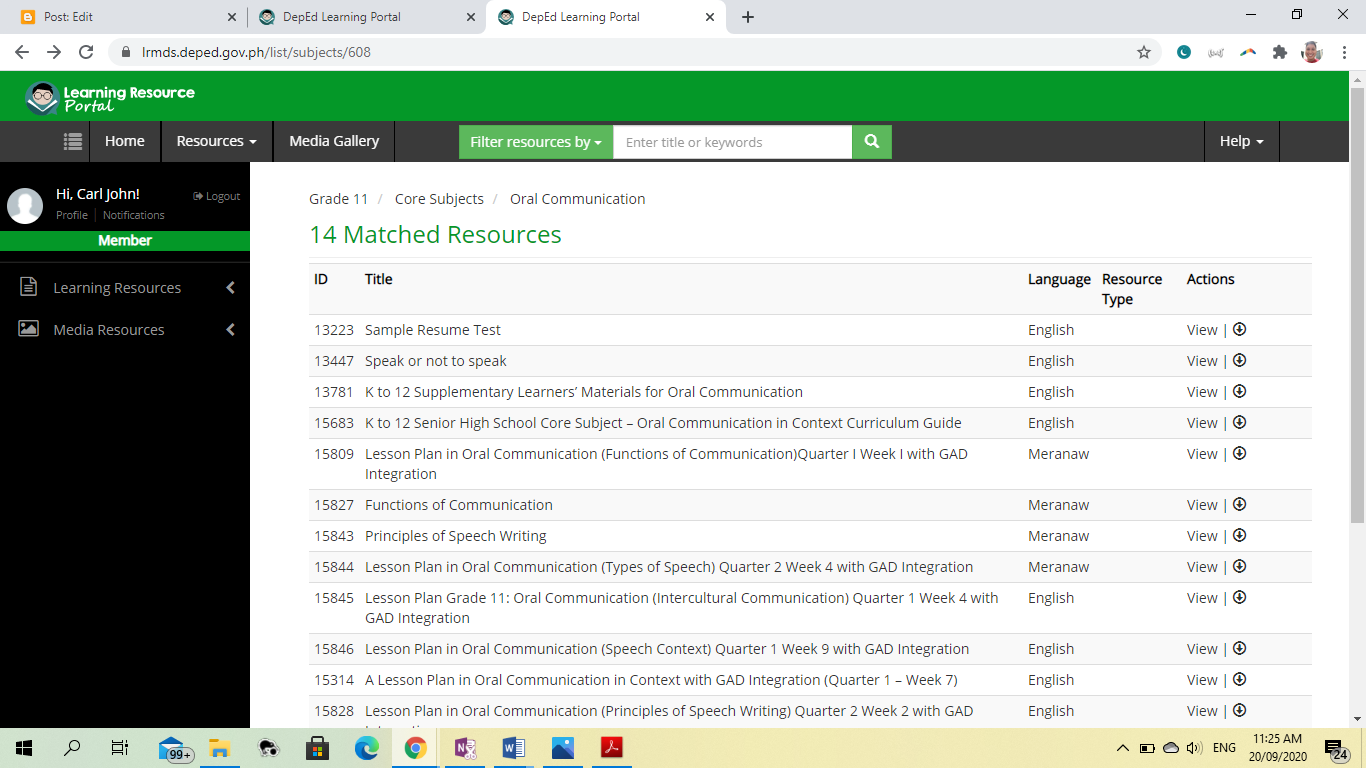 Steps in Creating Learning Resource Portal Account on LRMDS site | LDM ...