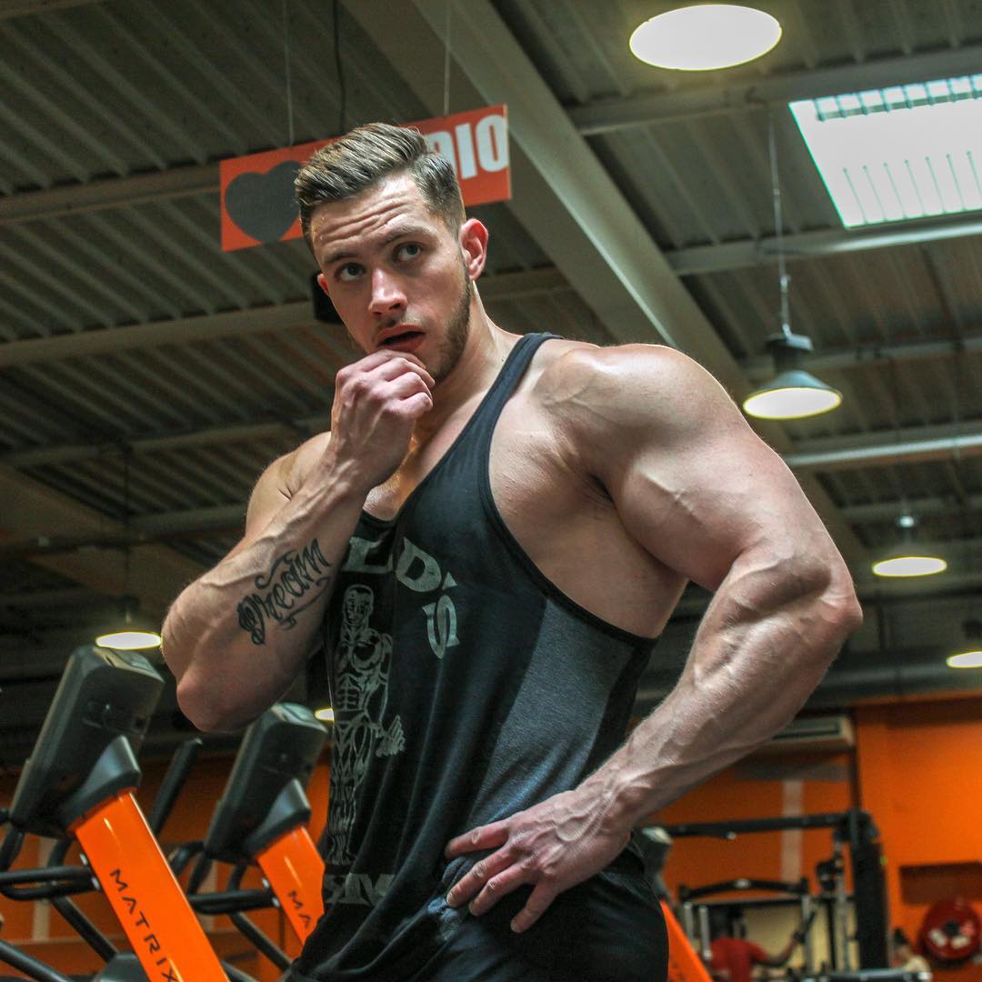 the beauty of male muscle: Gary