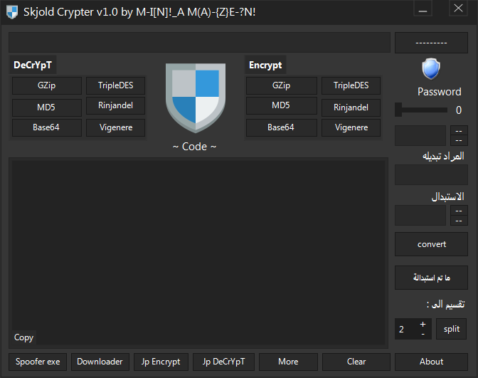 برنامج التشفير Skjold Crypter v1.0 - Mister Hacker