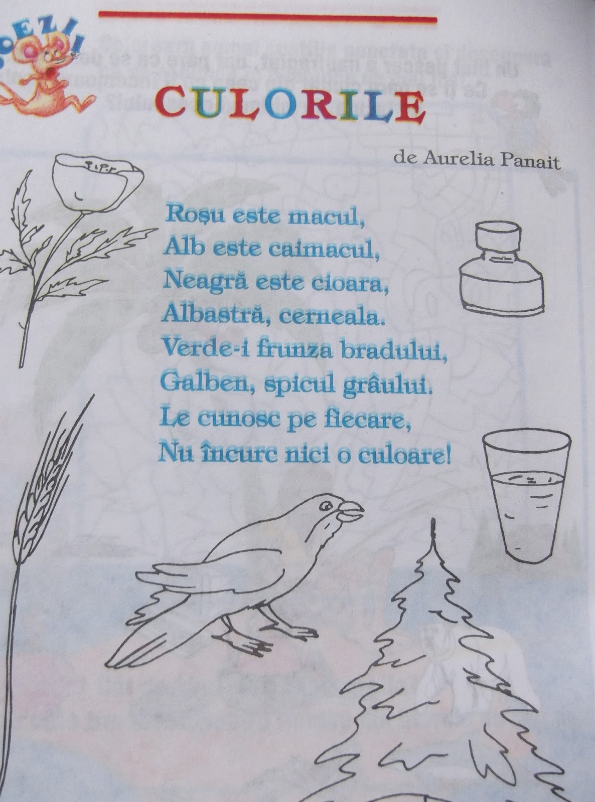 SERBĂRI ŞCOLARE: CULORILE COPILĂRIEI