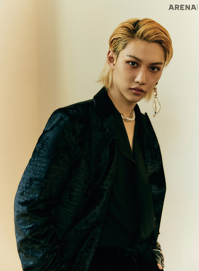 Bibi Leitura : Stray Kids Hyunjin Felix Arena Homme