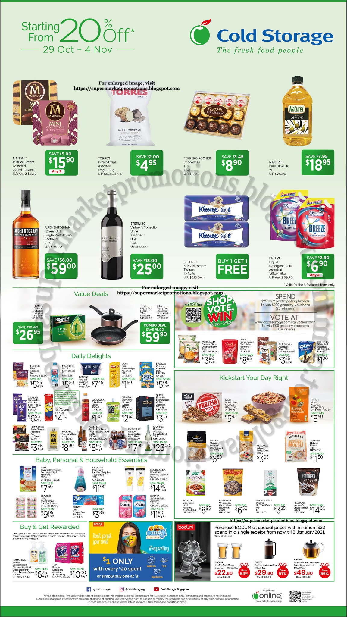 Cold Storage Weekly Promotion Ad 29 October - 04 November 2020 ...