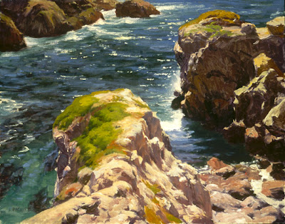 marine oil paintings: Joseph Paquet - Plein Air
