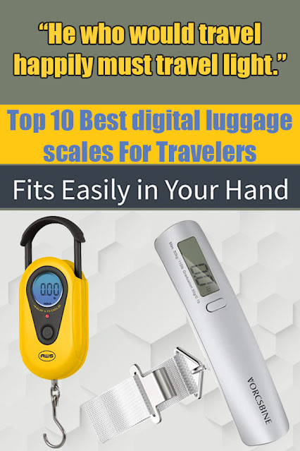 Top 10 Best Digital Luggage Scale - World Travel Globe