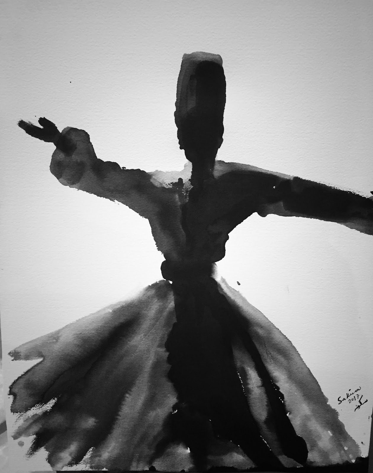 Duane's PoeTree: Sakina Shikari paints