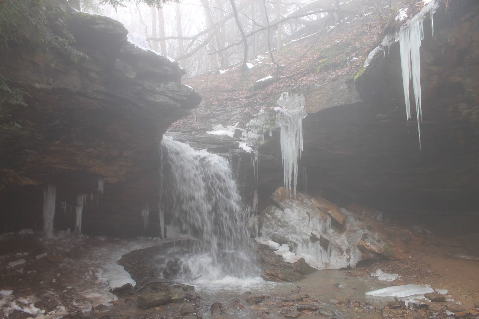 Waterfalls of Pennsylvania : Mineral Springs Waterfall