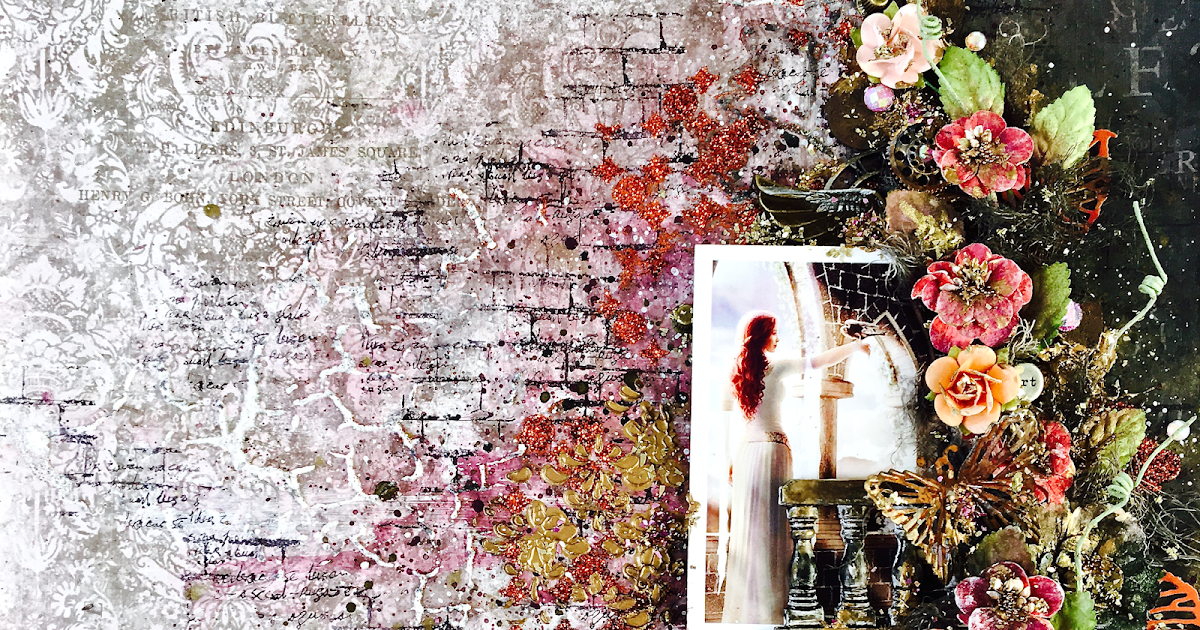 'Lady' - Layout for Prima Challenge - Georgie C