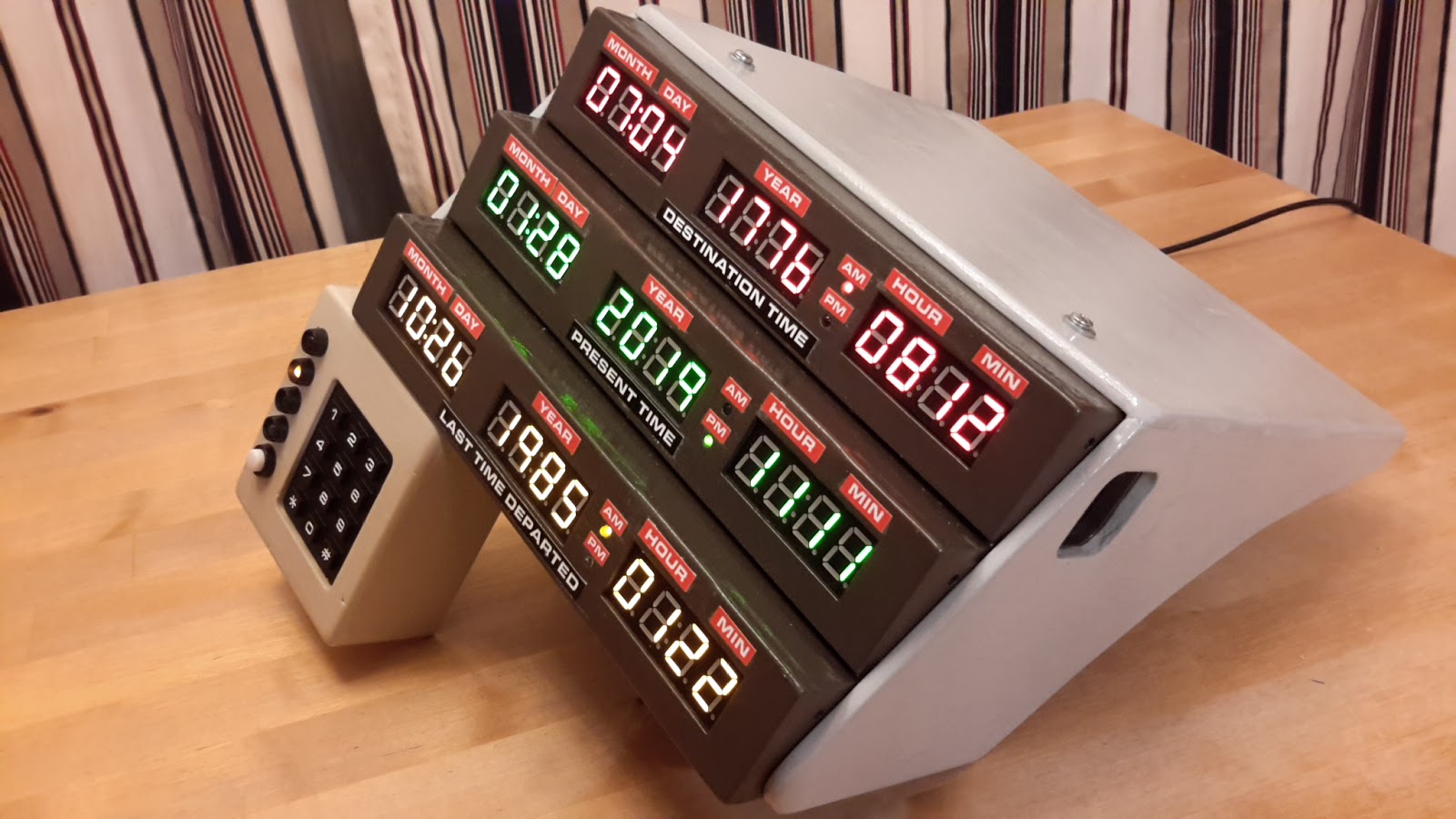 Markus Wobisch: Building Props for a Back-to-the-Future Time Machine ...