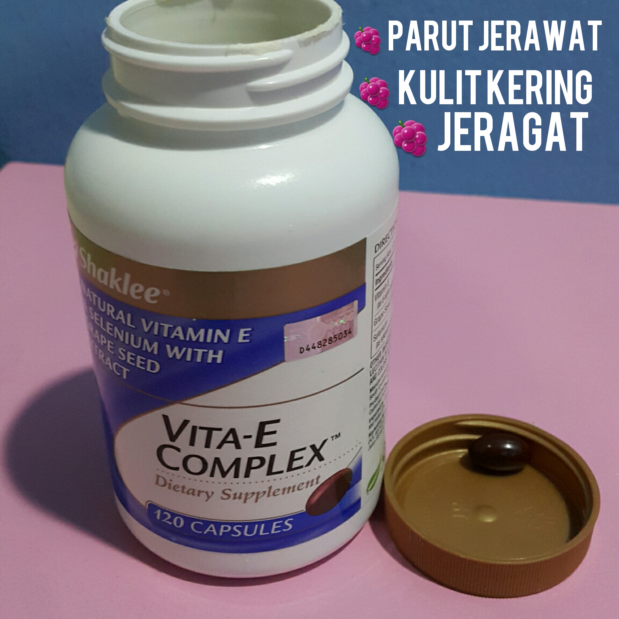 Kenali Vitamin E Complex Shaklee