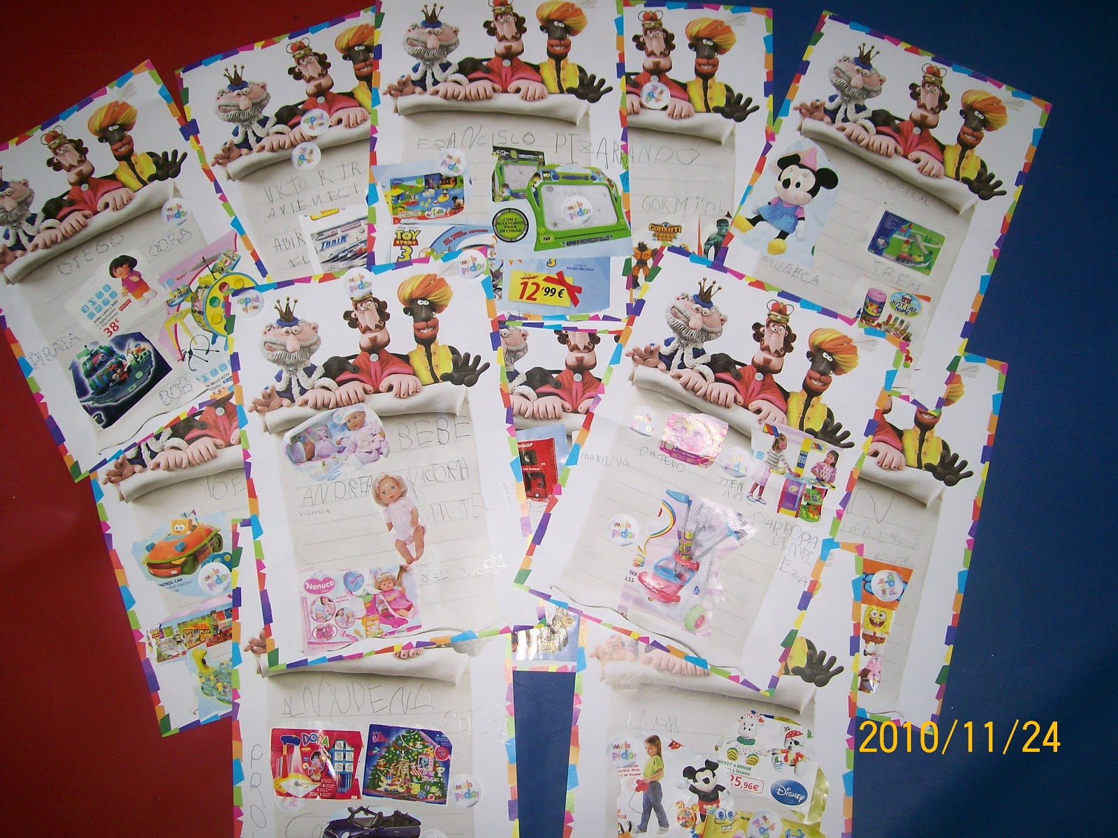 Nubecitas de Sabiduría: Carta a los Reyes Magos 2011