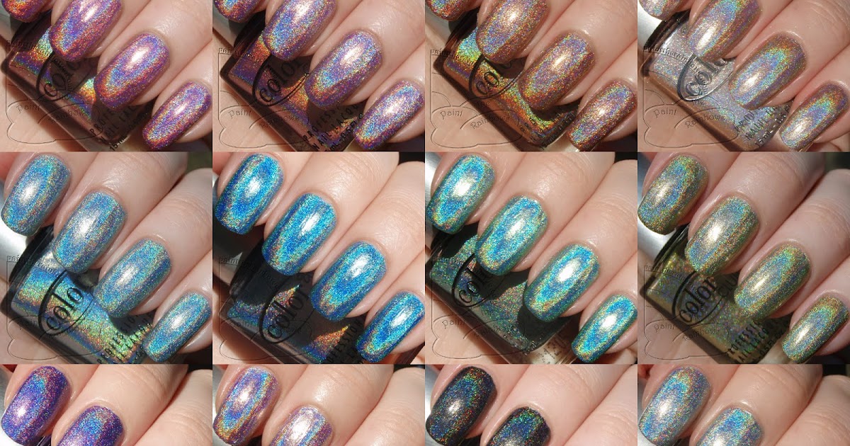 paint the rainbows ★彡: Color Club Halo Hues Swatches & Review