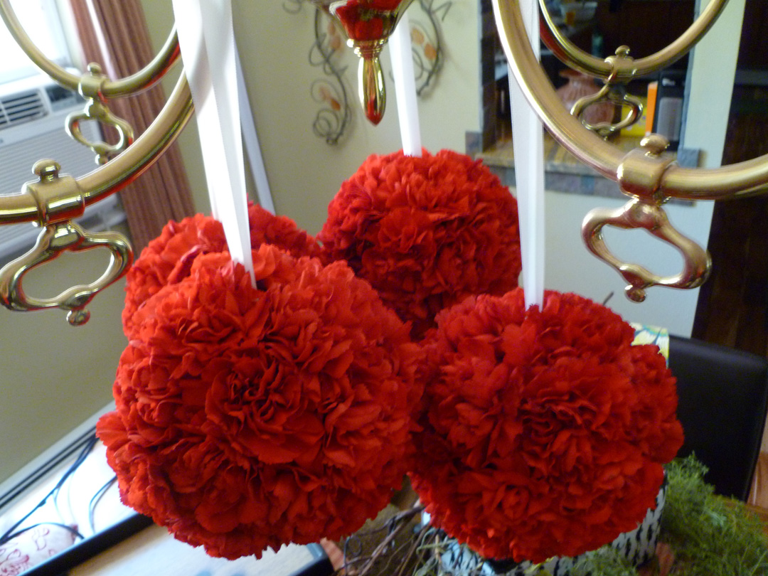Always Springtime Flowers: Ravishing Red Wedding Flowers