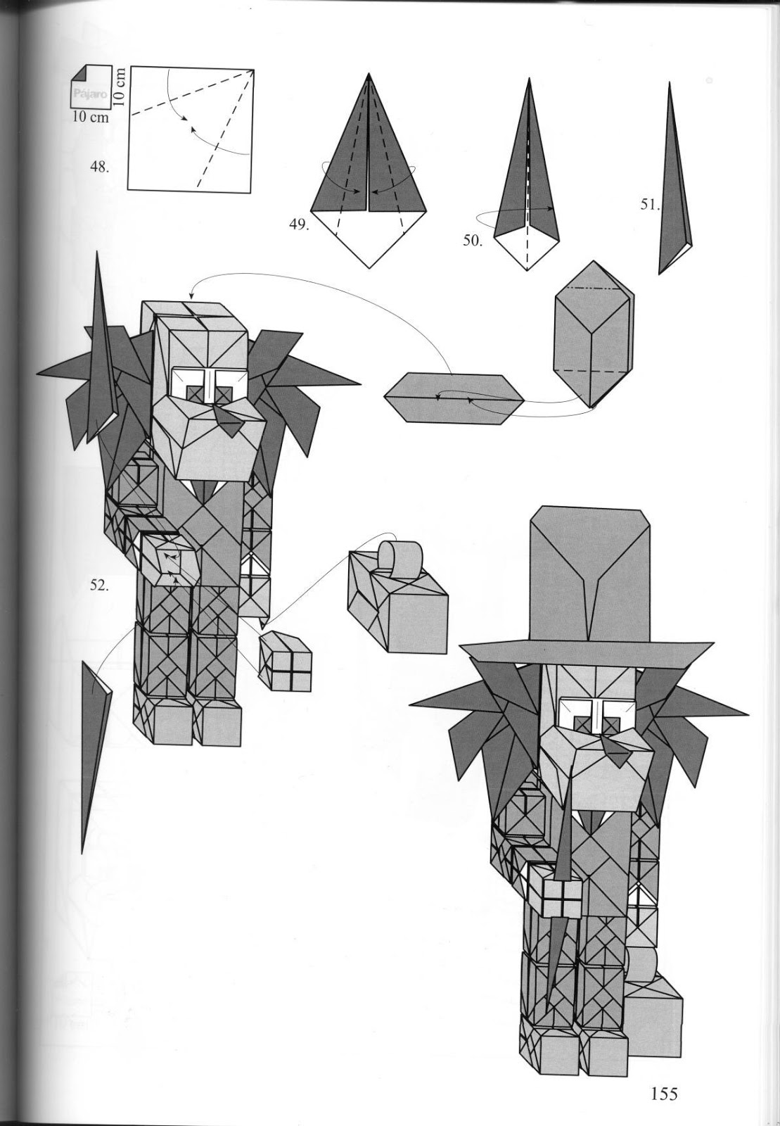 Origami Cartoon 4 Original - Ruby Book Origami