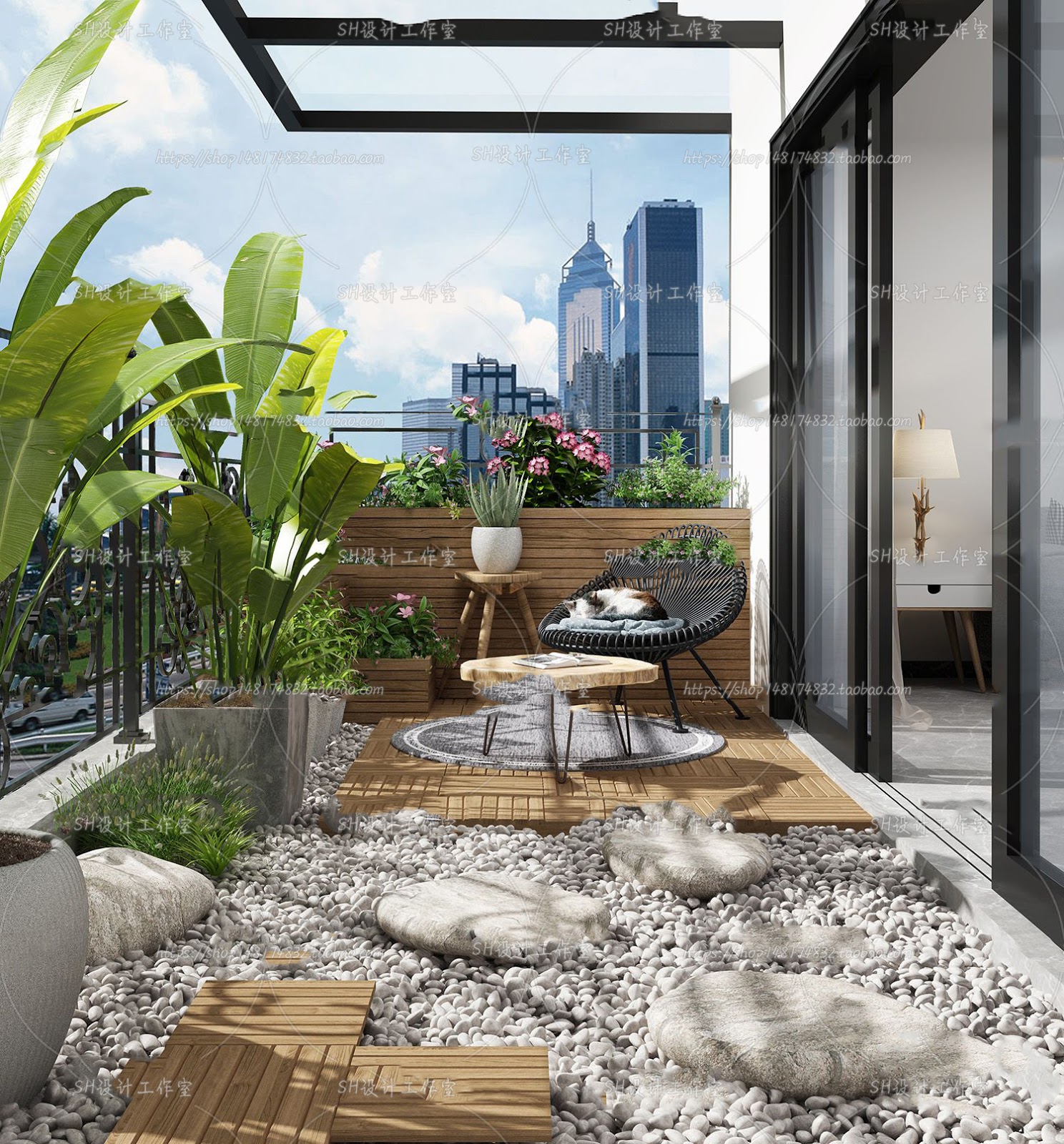 Balcony-Courtyard - Khavi