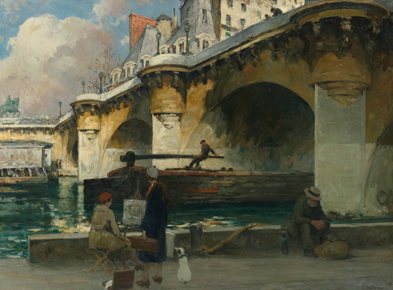 Jules Eugène Pages | Le Pont Neuf, 1933 | Tutt'Art@ Masters