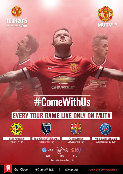 Manchester United to Wear Nike Kits In All 2015-16 Pre-Season Matches ...