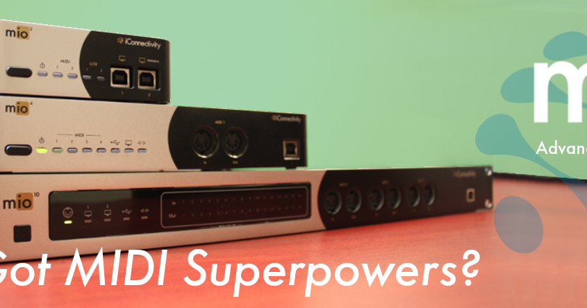 MATRIXSYNTH: New iConnectivity mio™ Advanced MIDI Interfaces