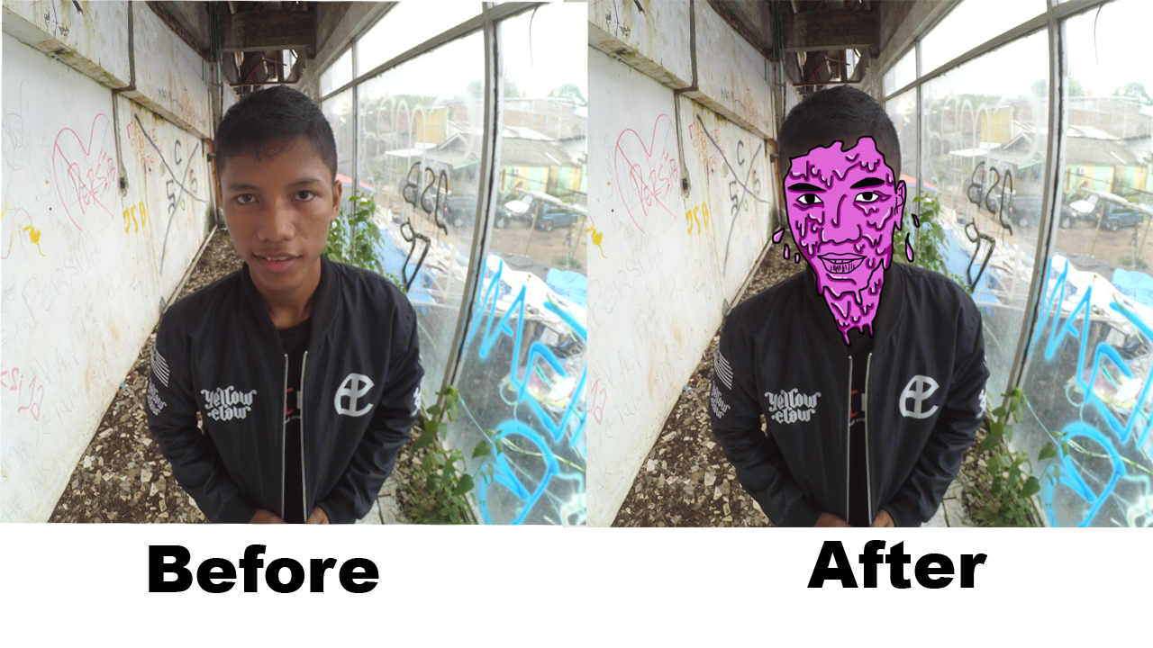 Cara membuat grime art menggunakan photoshop - Mahir Edit