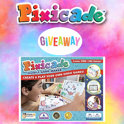 Giveaway: Pixicade™ The New Video Game Maker Brings Art To Life!