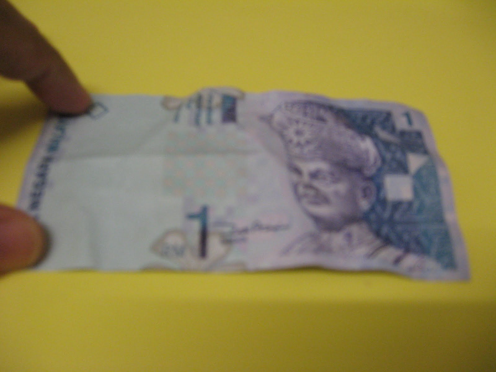 origami bunga guna duit... =) | Bila jemariku menari