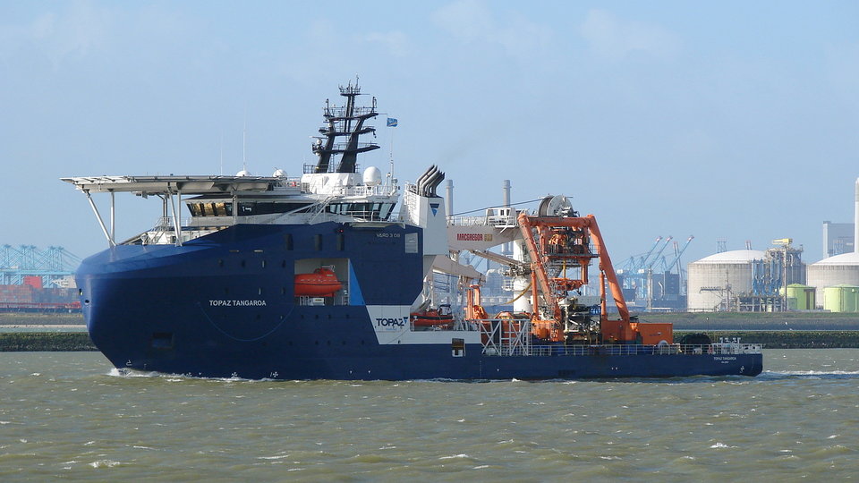 Scheepvaarthoek: Topaz Tangaroa