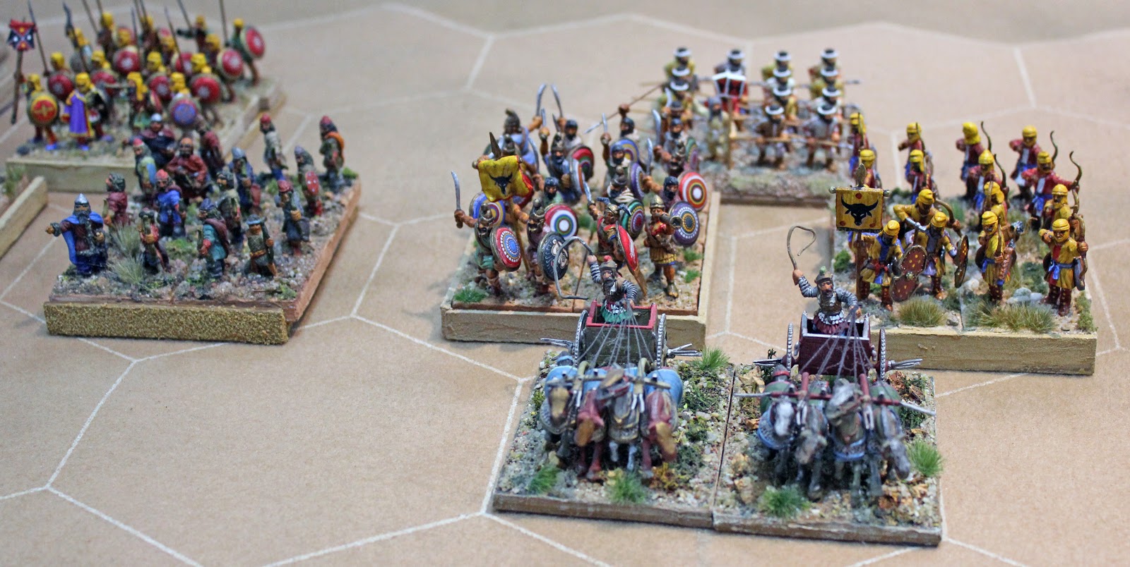 Bucellarii: Battle of Cunaxa 401 BC - Command and Colors Ancients Game