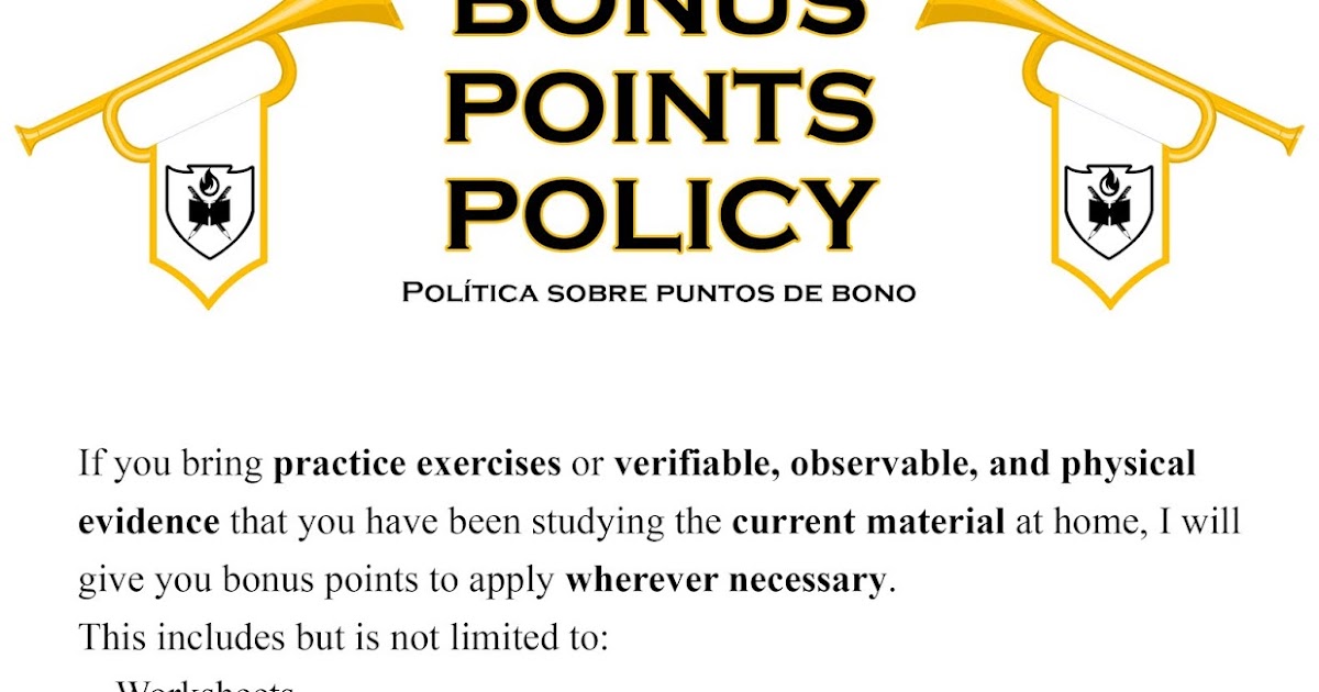 Bonus Points