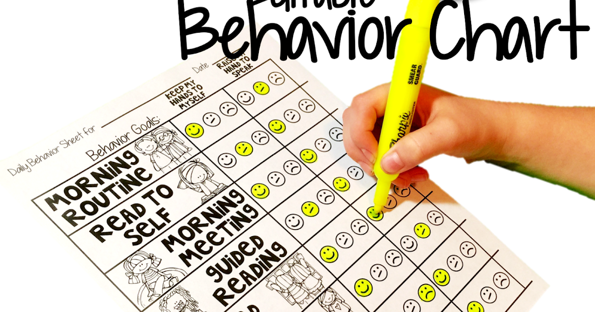 Hands To Self Behavior Chart