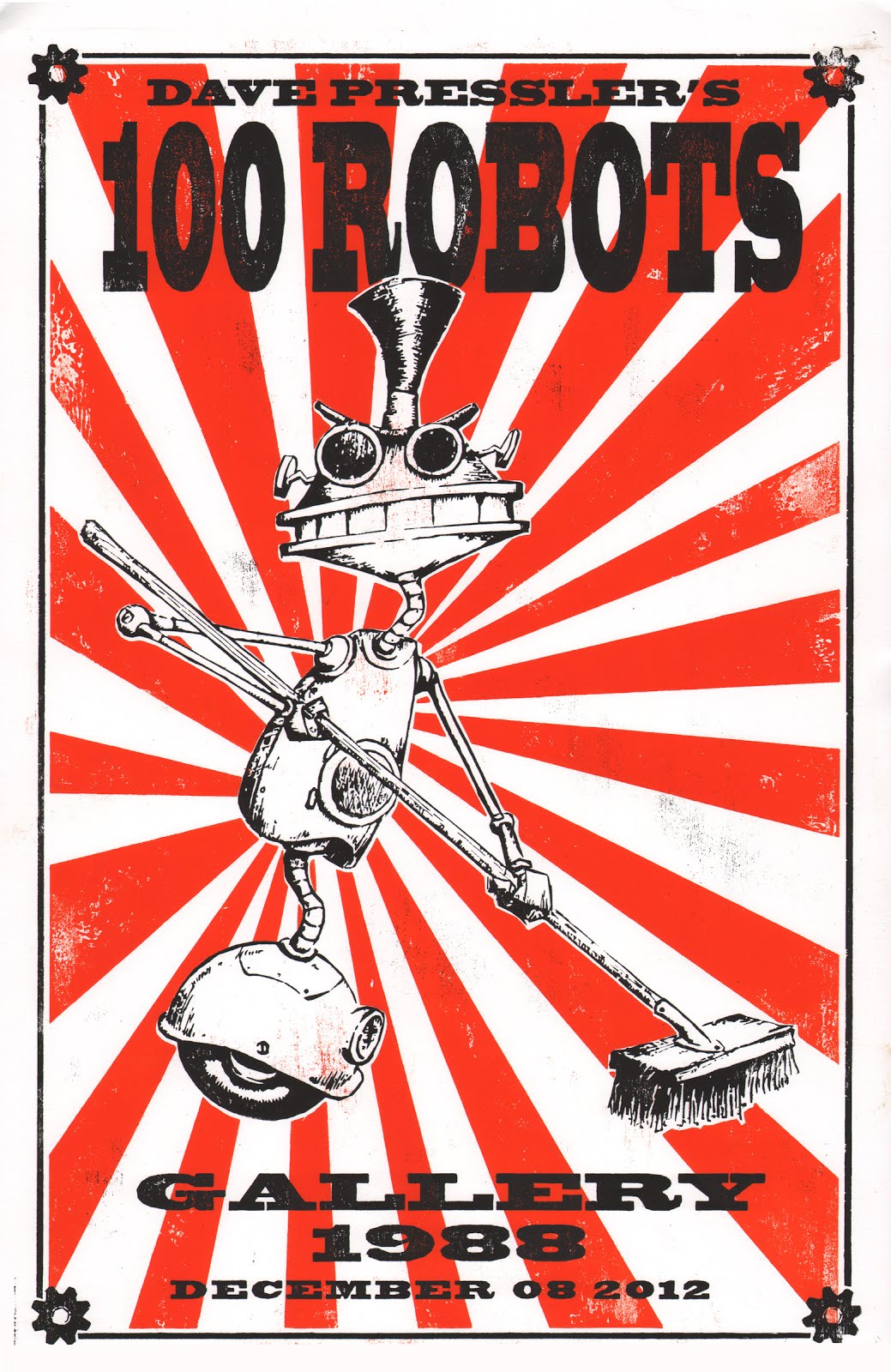 Dave Pressler Making Stuff: 100 ROBOTS!