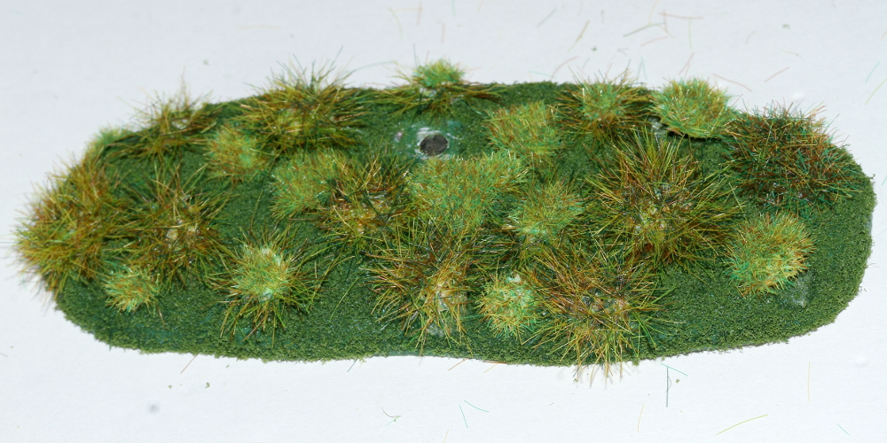 Heliodoxa Studios: How to Decorate a Base With Static Grass - Part Two