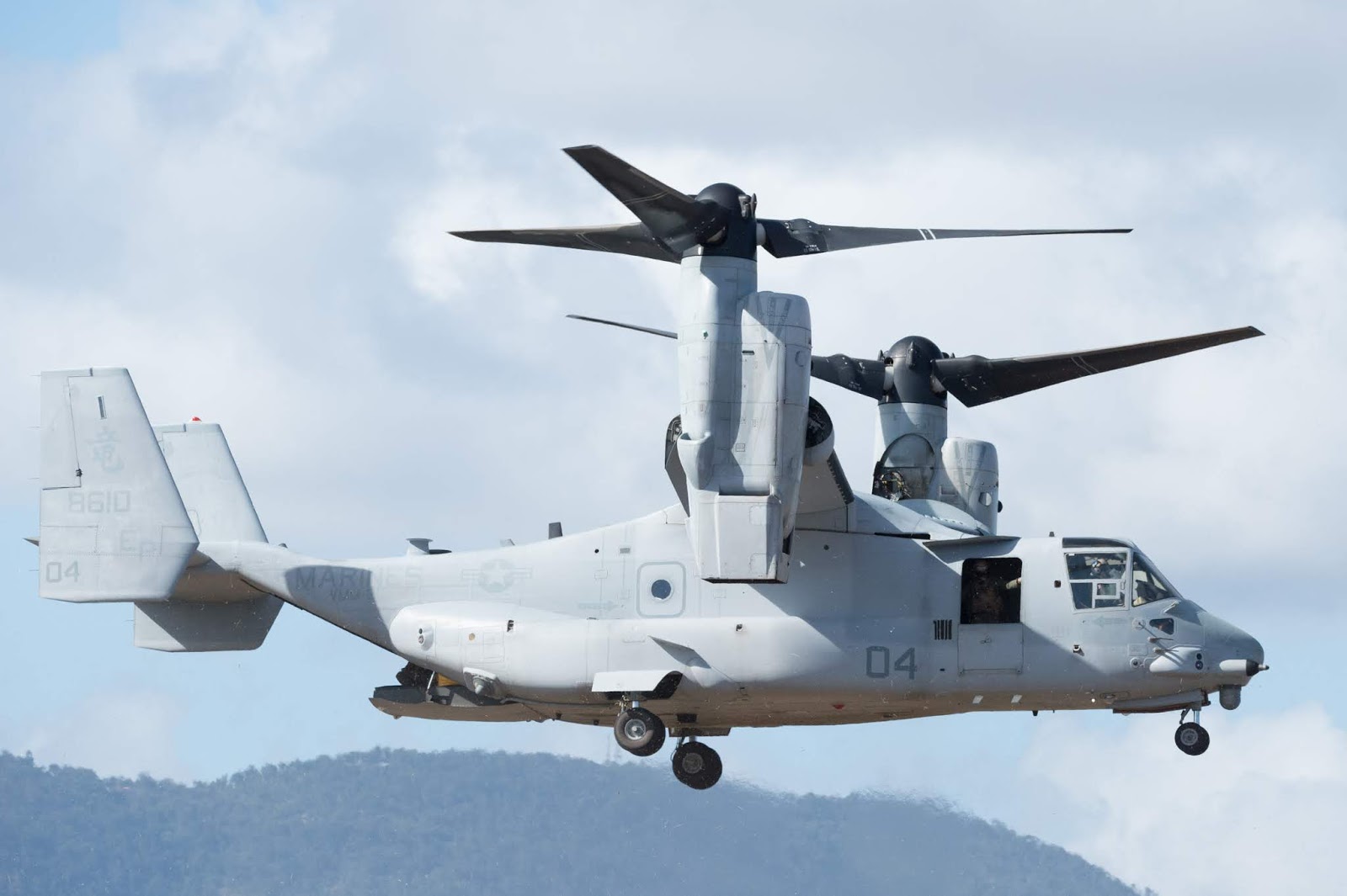 Central Queensland Plane Spotting: Multiple USMC MV-22B Osprey Tilt ...