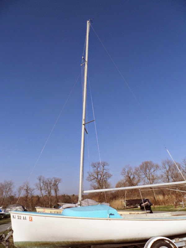 O'Day Daysailer : Fully Rigged O'Day Daysailer