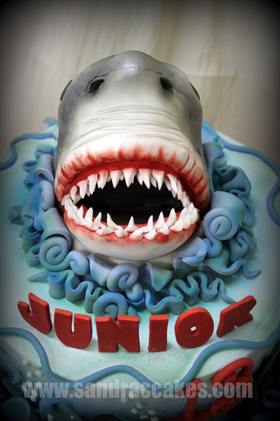 JAWS THEMED BIRTHDAY CAKE