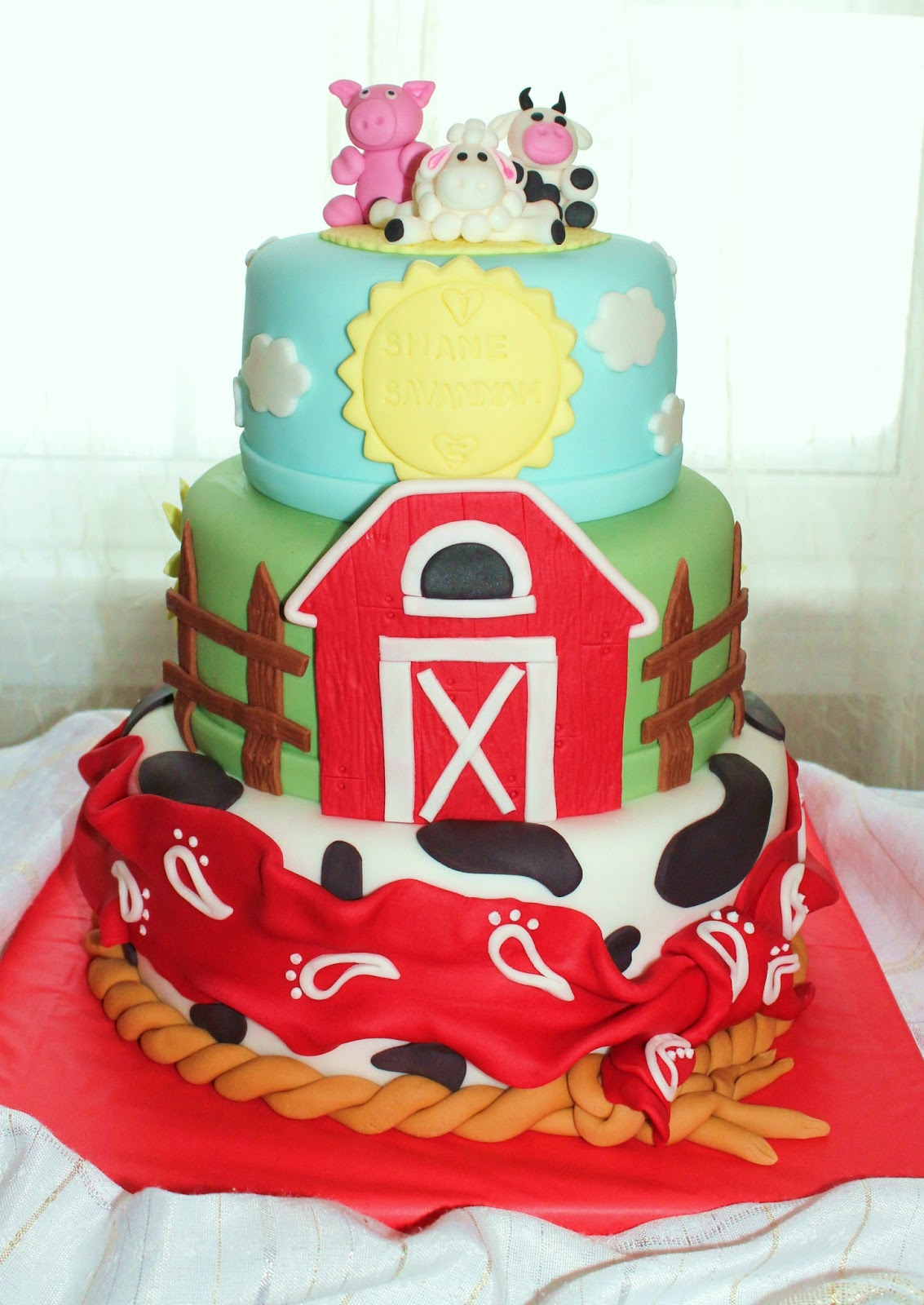 Creative Cakes by Lynn: Farm Cake