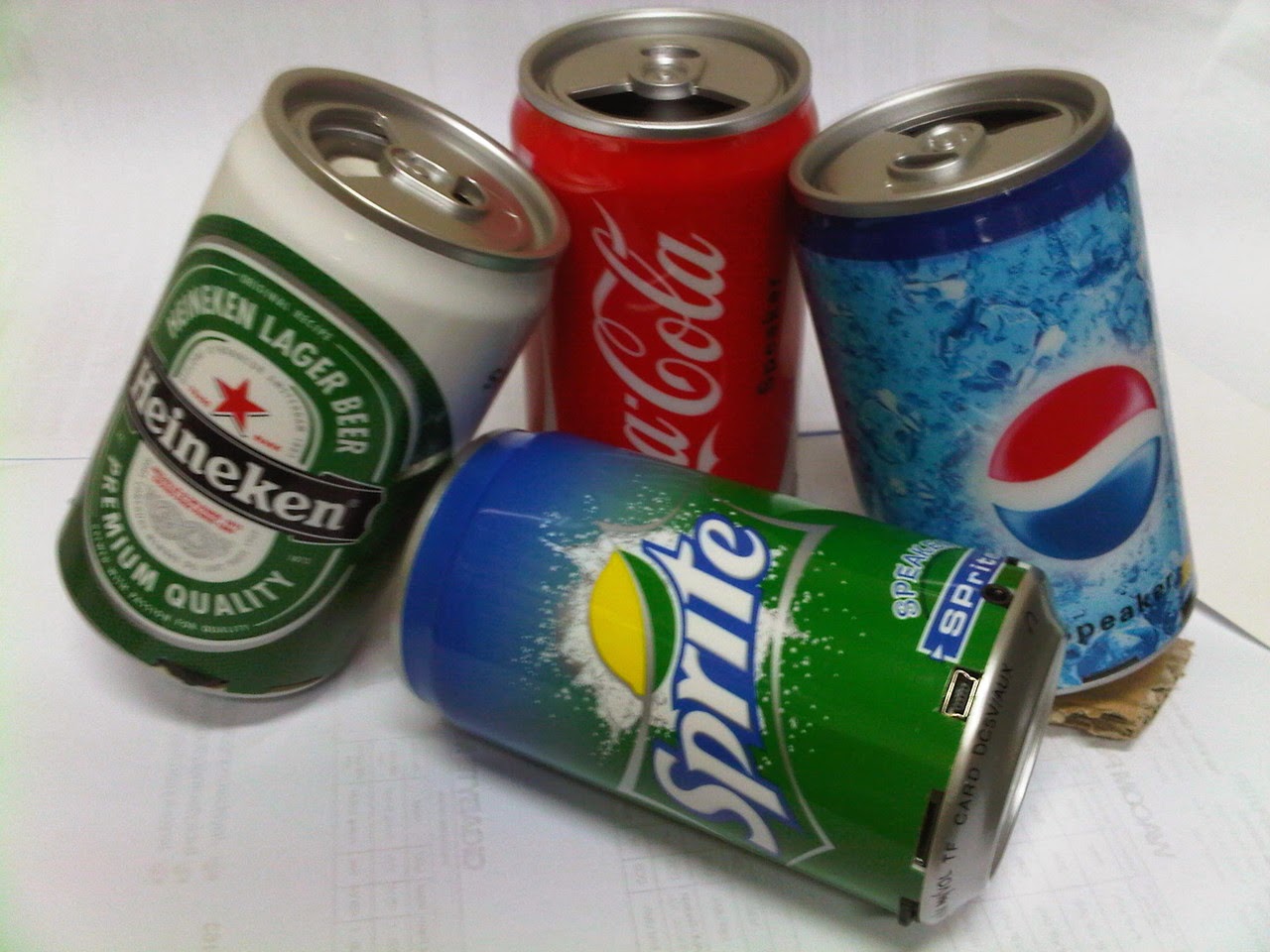 MP3 Speaker Portable Berbentuk Kaleng Coca Cola & PePsi ♥ ~ ♥ Dua ...