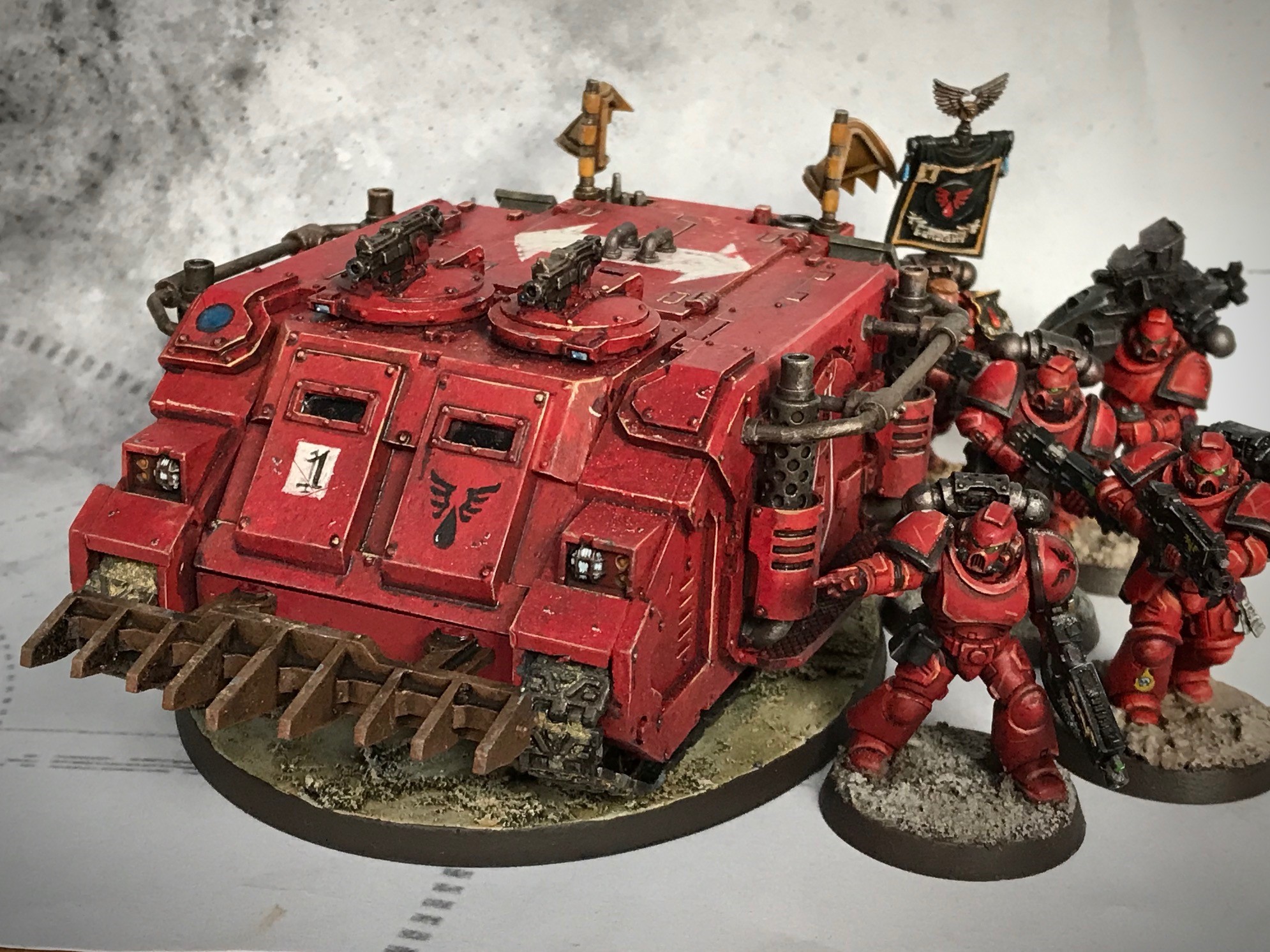 Death of a Rubricist: + inload: Blood Angels Rhino and Zinge Industries ...
