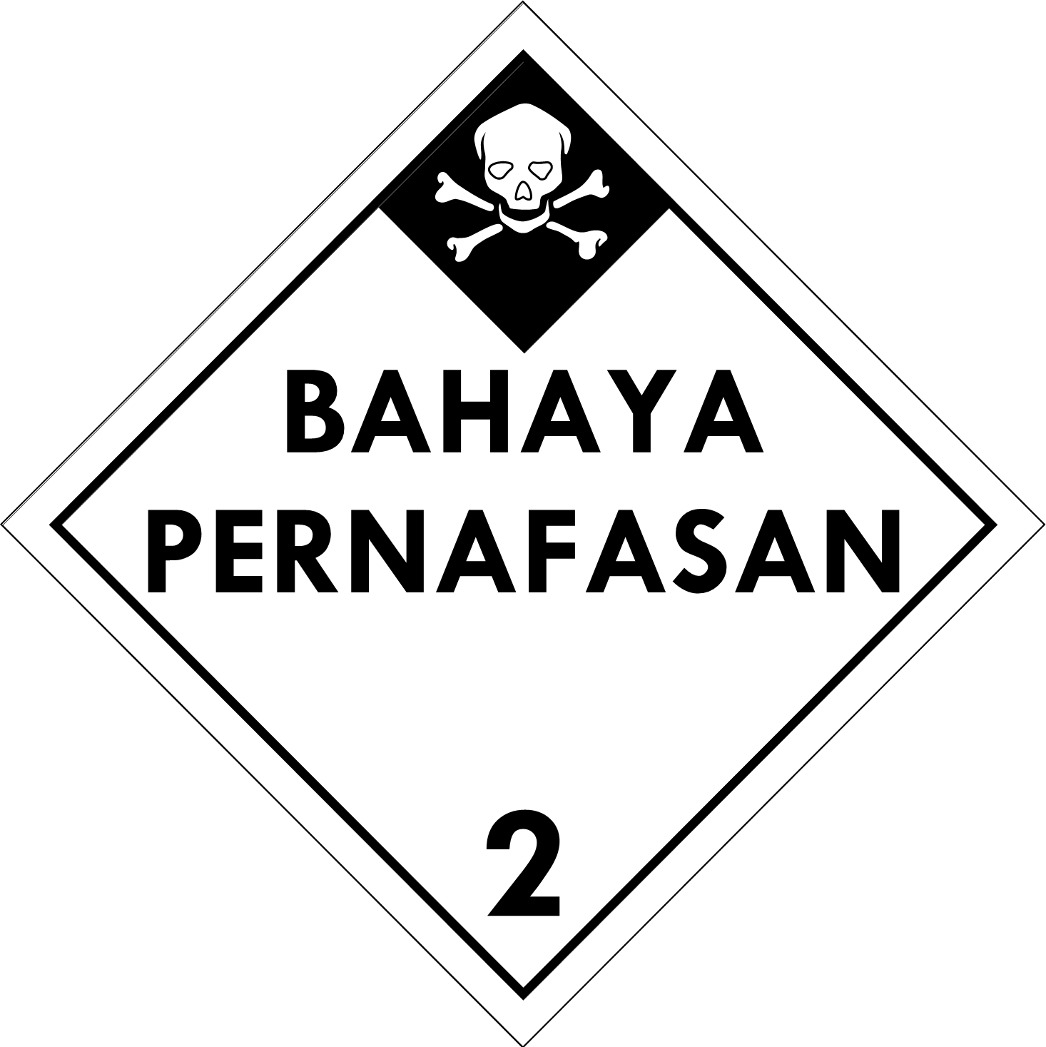 Label (Tanda/Simbol) Transportasi Bahan (Material) Berbahaya / B3 ...