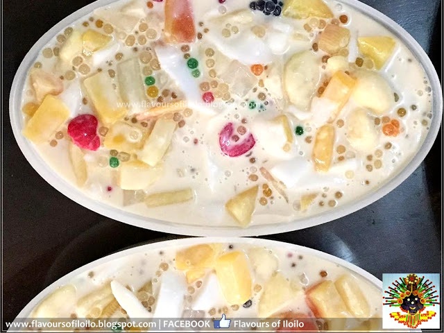 Creamy Sago and Fruits Salad