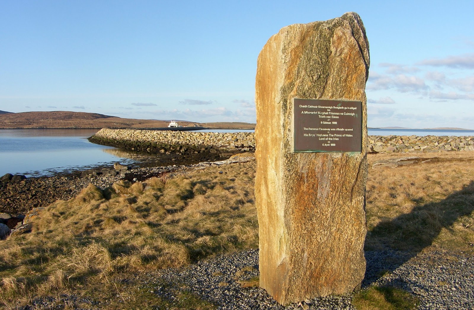Tour Scotland: Tour Scotland Photograph Berneray Causeway South UIst Tour Scotland: Tour Scotland Photograph Berneray Causeway South UIst