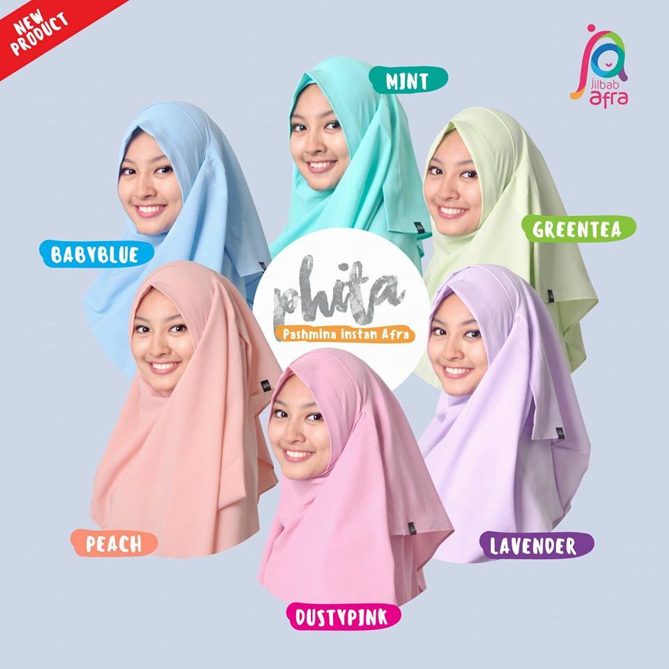 91+ Ide Warna Jilbab Afra, Warna Jilbab