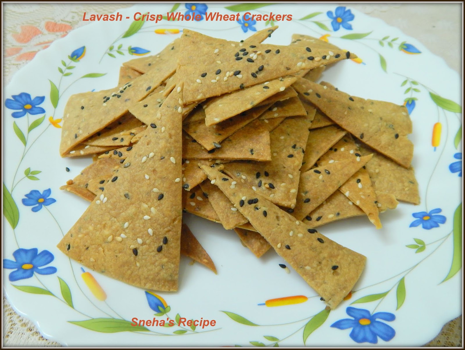 Lavash#BreadBakers - Sneha's Recipe