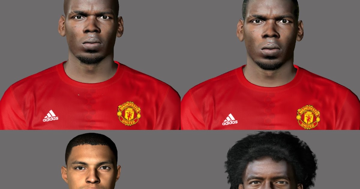 PES 2017: Faces de Paul Pogba, Jefferson Montero e Cuadrado ~ BRPES 11 ...
