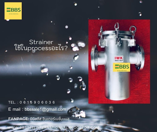 Strainer Process_Strainer Filter - BB STEEL INTERNATIONNAL