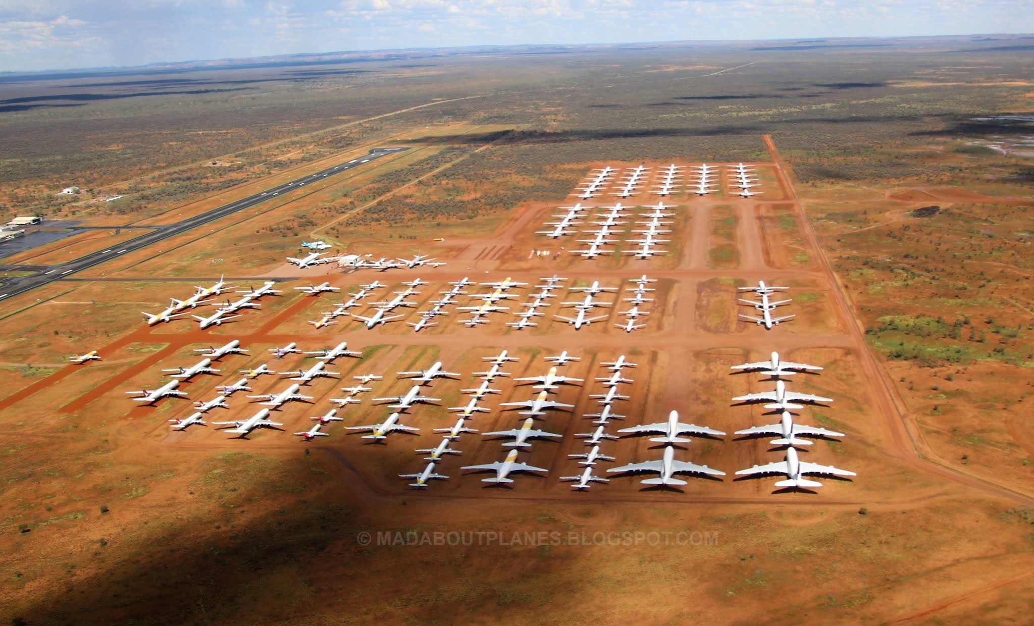 B M B Photography: Asia Pacific Aircraft Storage - Alice Springs